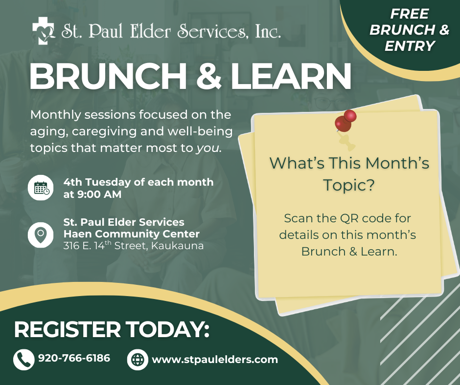 Introducing SPES Brunch & Learn - St. Paul Elder Services, Inc.